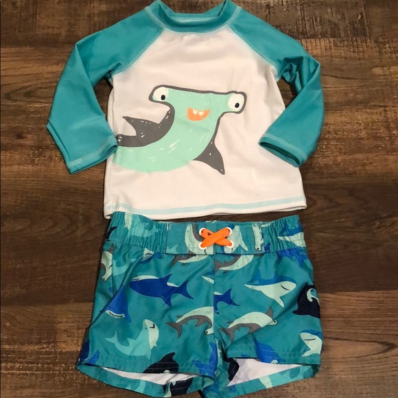 Cat & Jack | Swim | Nwot Cat Jack Swim Set | Poshmark
